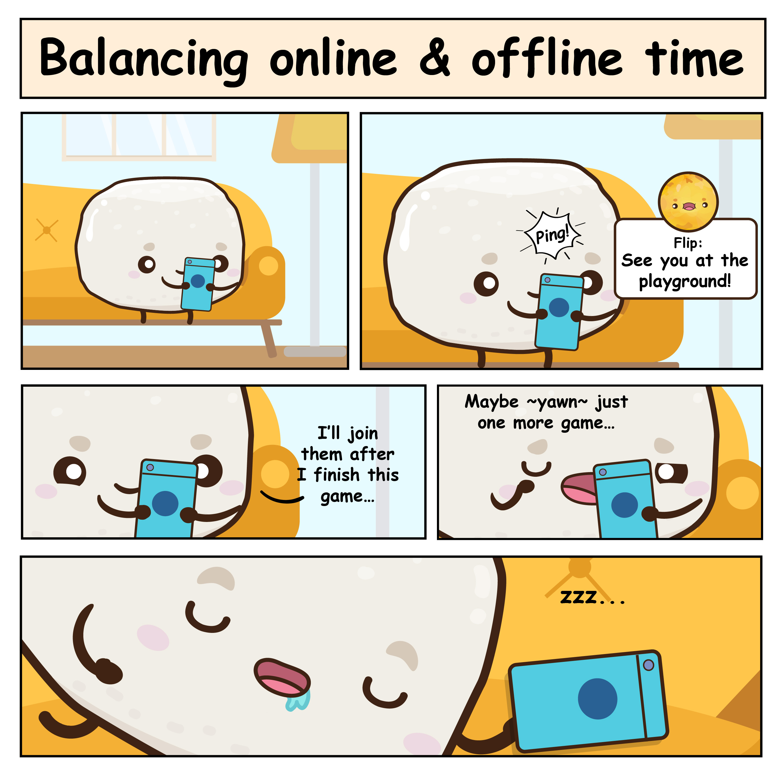 Balancing online and offline
