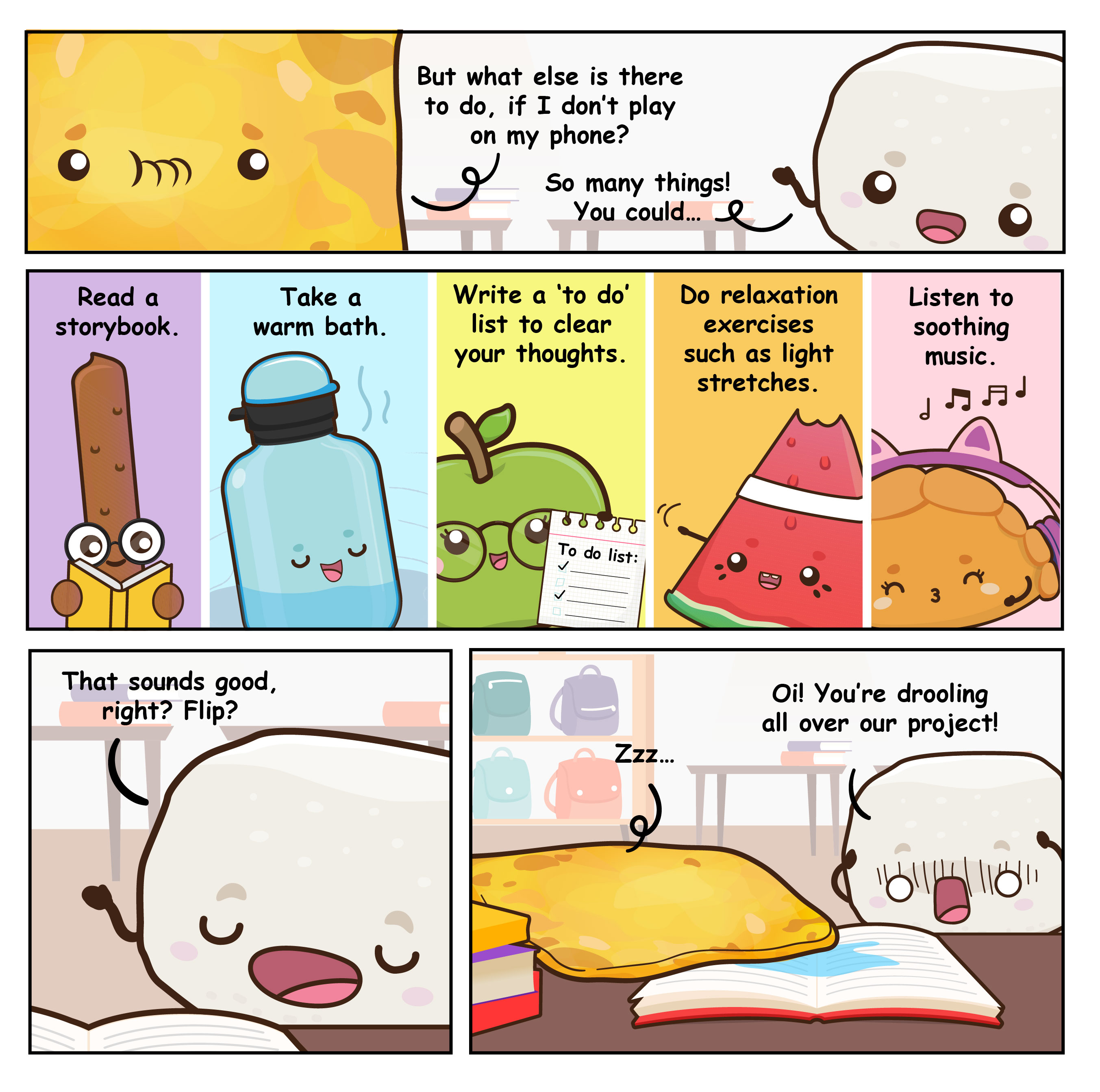 Bedtime routine